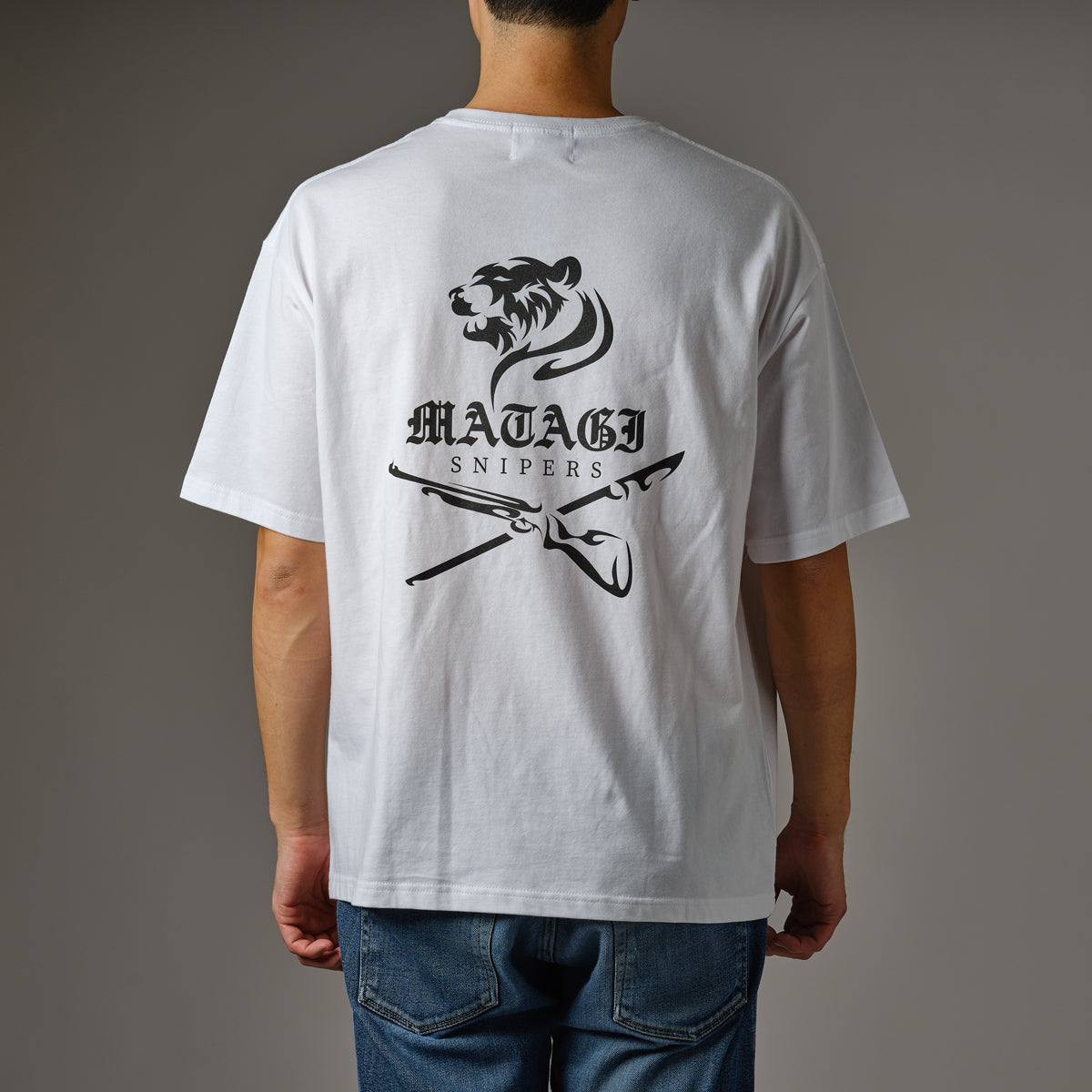 "CLASSIC LOGO" back print T-shirt – MATAGI SNIPERS STORE
